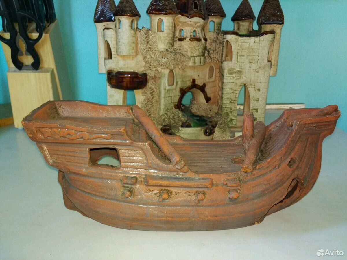 Корабль в аквариум