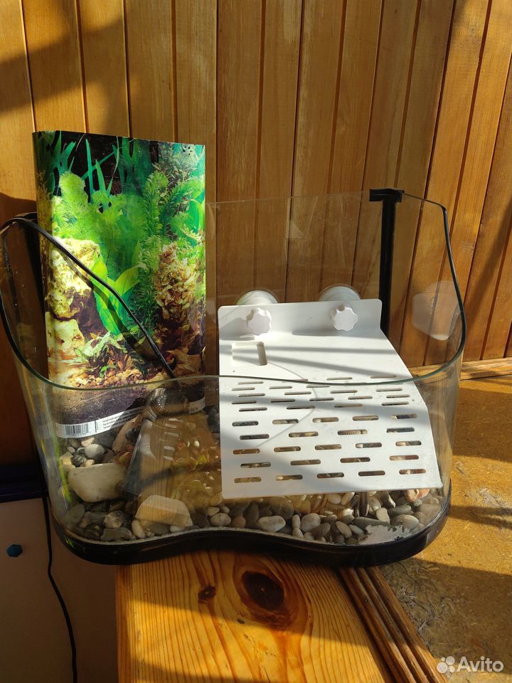 Террариум аквариум для черепах с полным комплектом