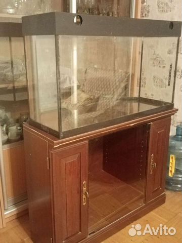 Аквариум с тумбой 120л