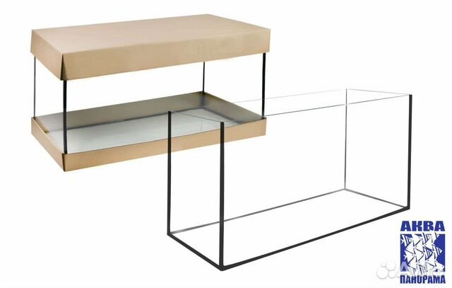 Аквариумы прямоугольные от 5 до 200л, новые