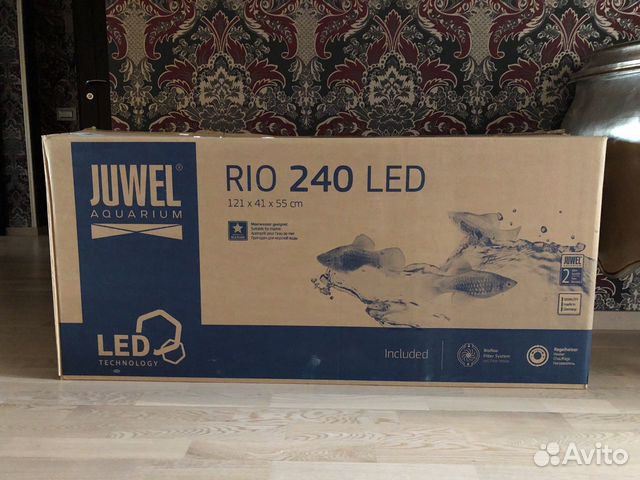 Продам новый аквариум Juwel RIO 240 LED