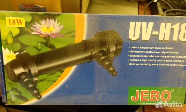 Jebo UV-H18W 18 Вт ультрафиолетовые бактерицидные
