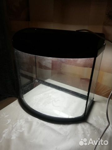 Аквариум 30л с крышкой и светом
