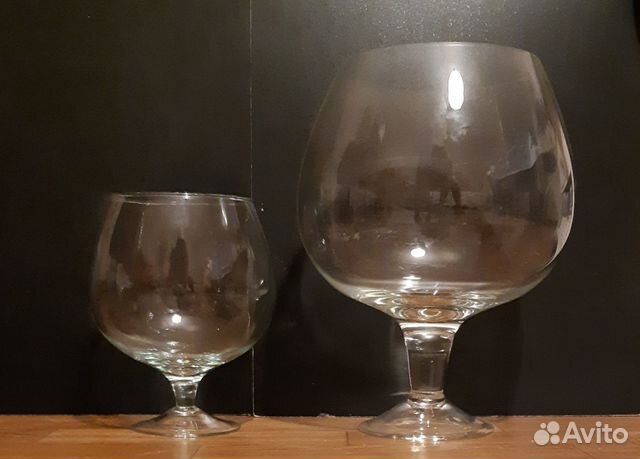 Аквариум рюмка, 1,7 и 5 л