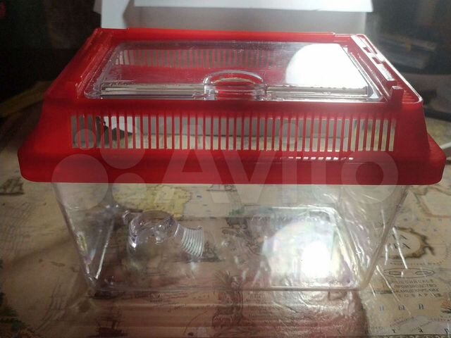 Аквариум пластиковый 1,5 литра